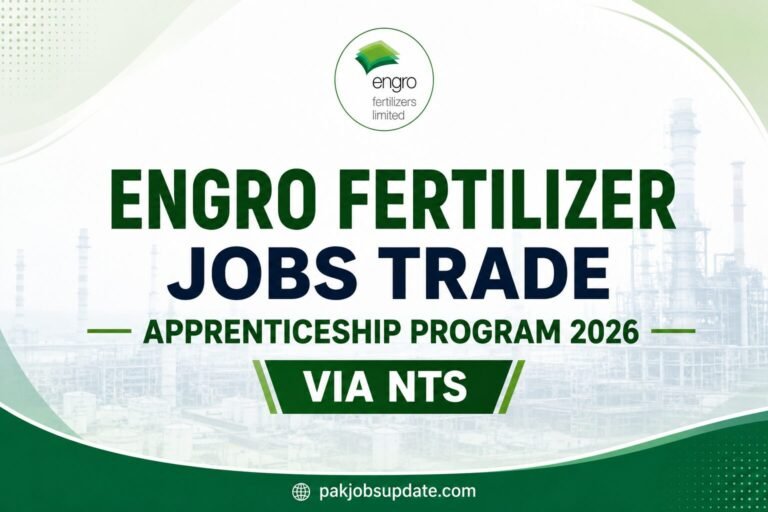 Engro Fertilizers Apprenticeship Training Opportunities 2026 Apply